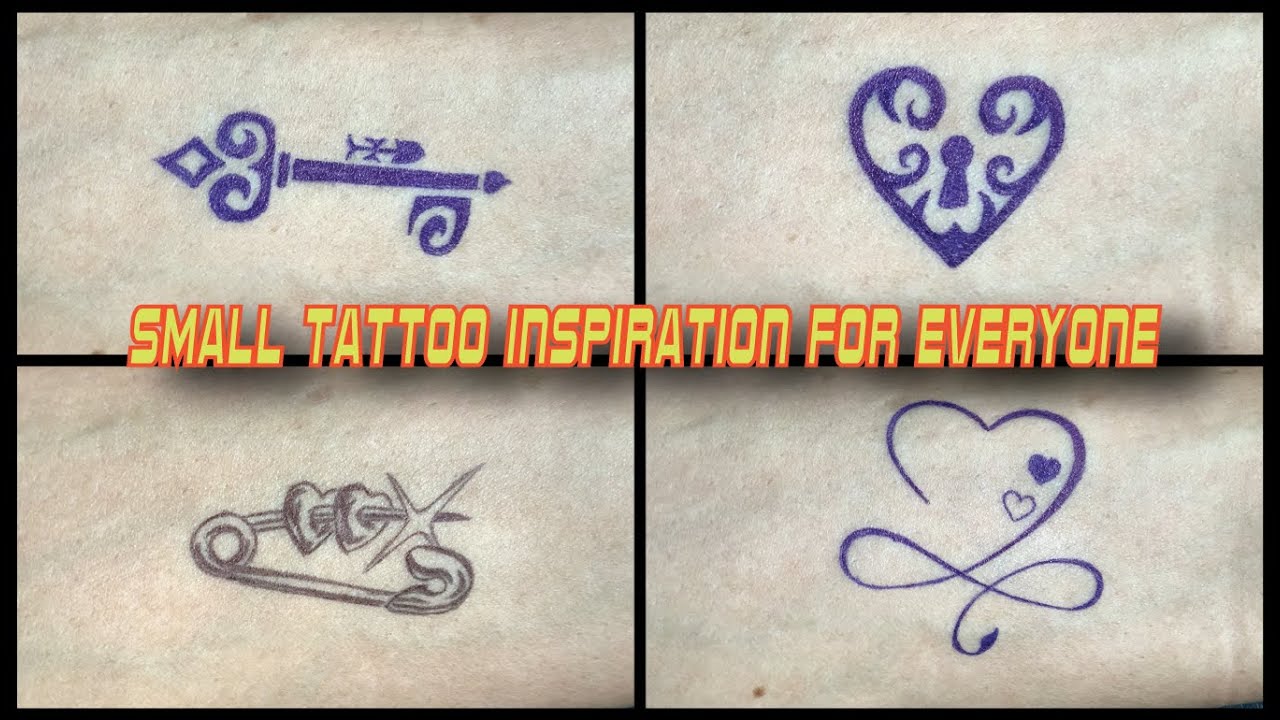 Simple DIY Small Tattoo Inspiration for Everyone: Safety pin // Key ...