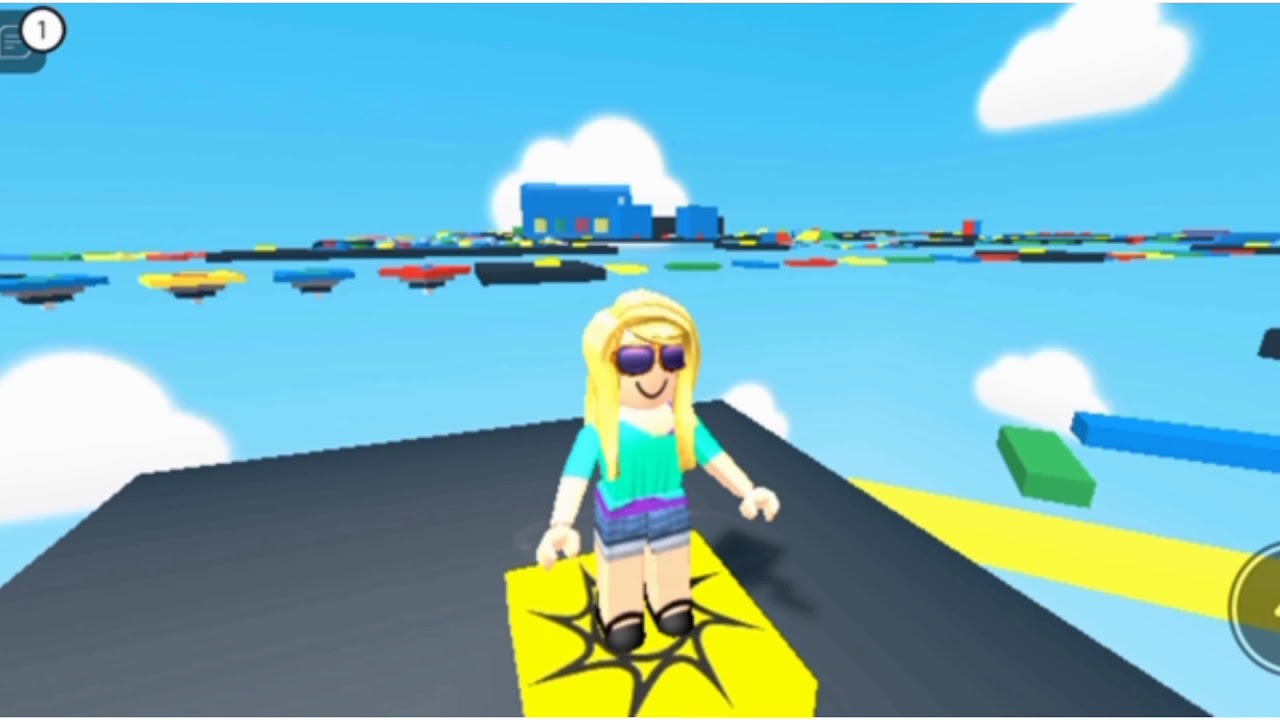 My first video💖 || playing a obby game - YouTube