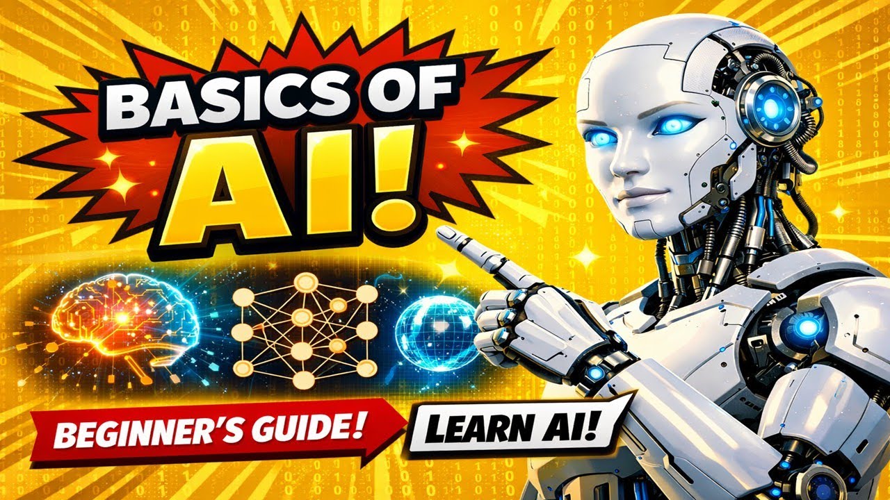 Basics of Artificial Intelligence (AI) | Beginner-Friendly | What Is AI ...