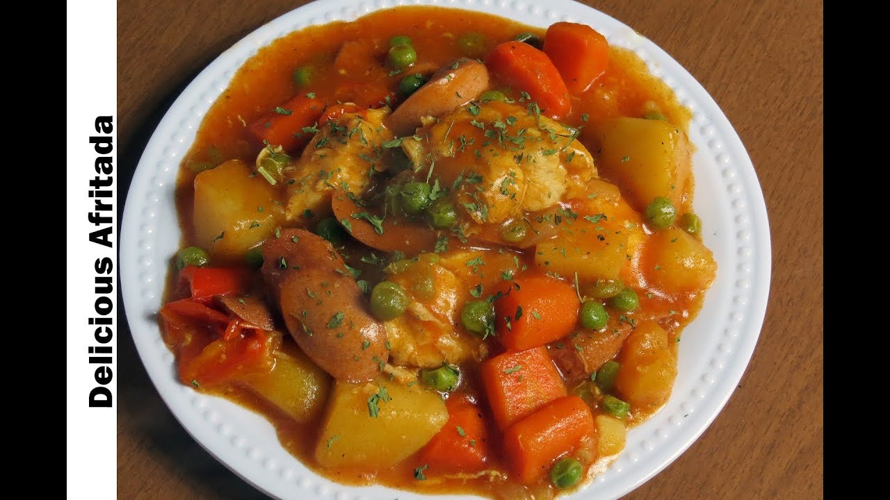 How To Make CHICKEN ALFRiTADA - YouTube