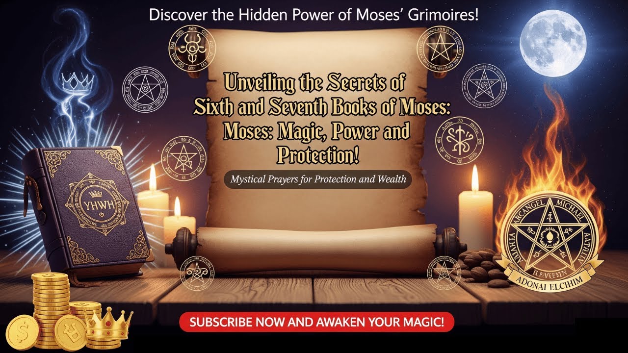 🔮 Unlocking the Secrets of the Sixth and Seventh Books of Moses ...