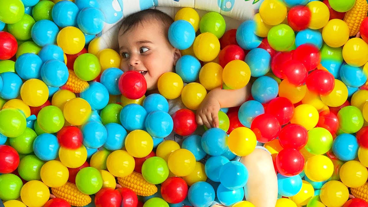 Color song , Baby Learning Colors Ball | Learn Colors With Balloons ...