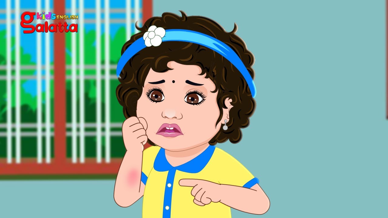 Ah... Ah.. Song - Runi Gets Hurt | English Nursery Rhymes for Children ...