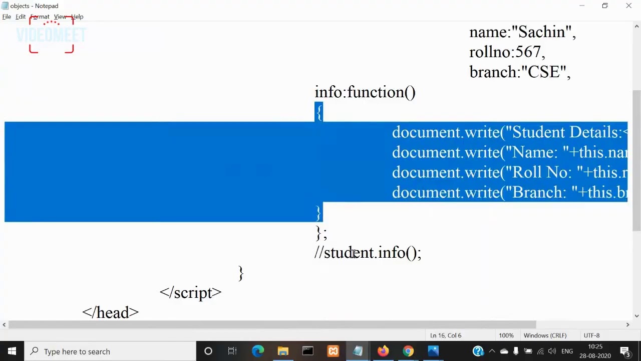 Web Technologies: Javascript DHTML - YouTube