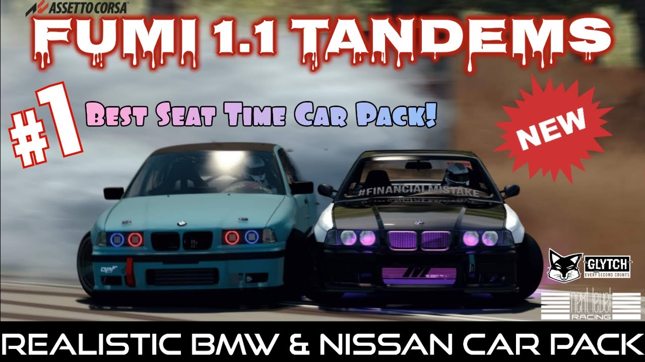 E36 Tandems with FUMI Car Pack on Assetto Corsa! Most Realistic seat ...