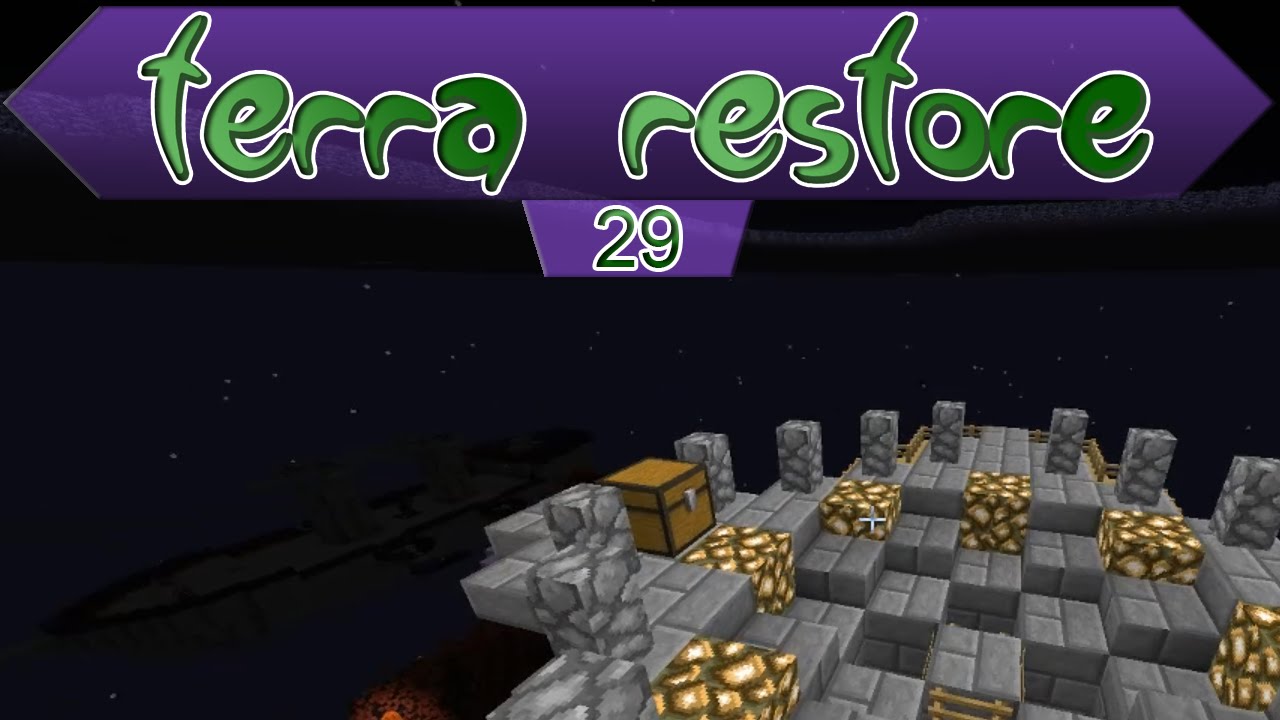 Minecraft: Terra Restore CTM! - Episode 29 - Advancements - YouTube