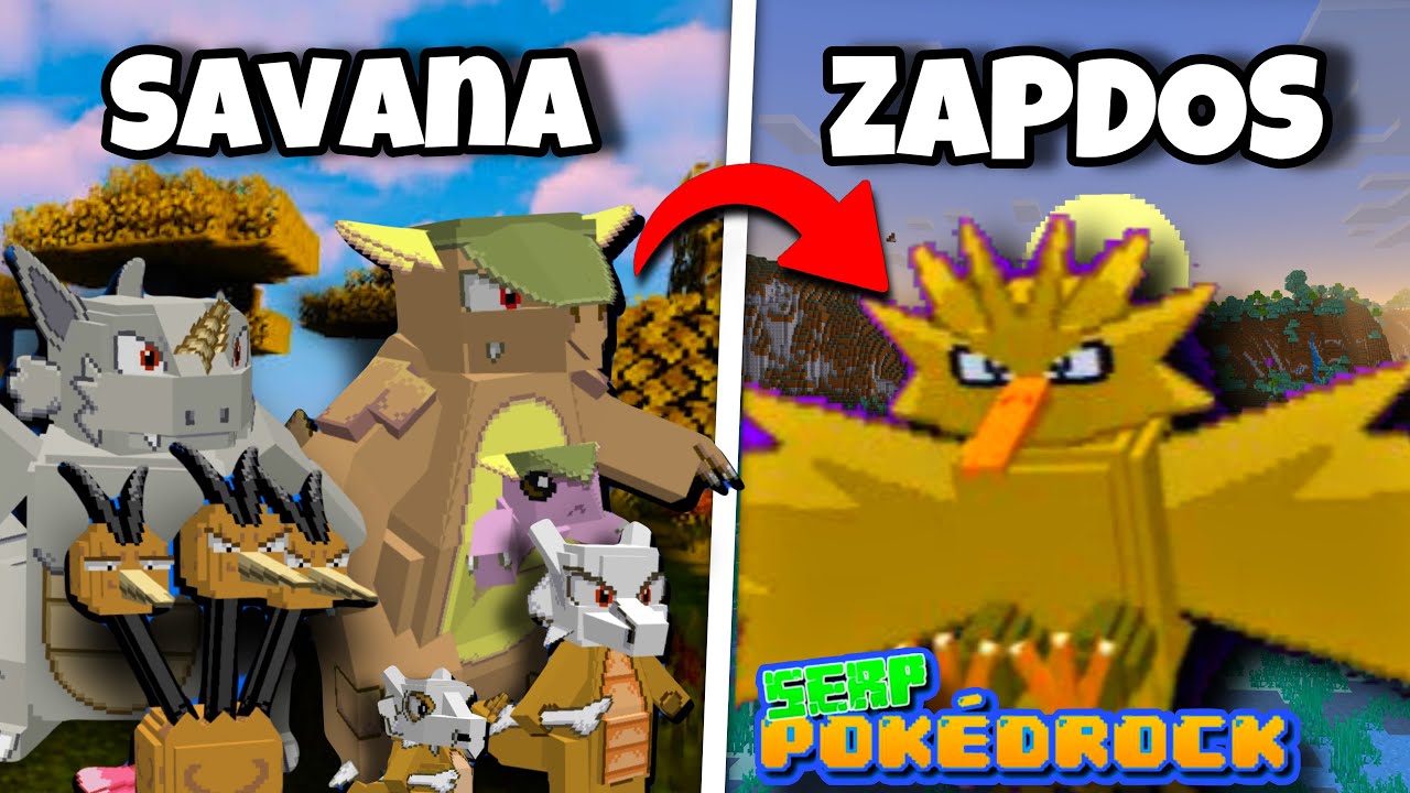 TUDO SOBRE A NOVA ATUALIZAÇÃO DA POKEDROCK SERP !!! ( SAVANA ) O ...