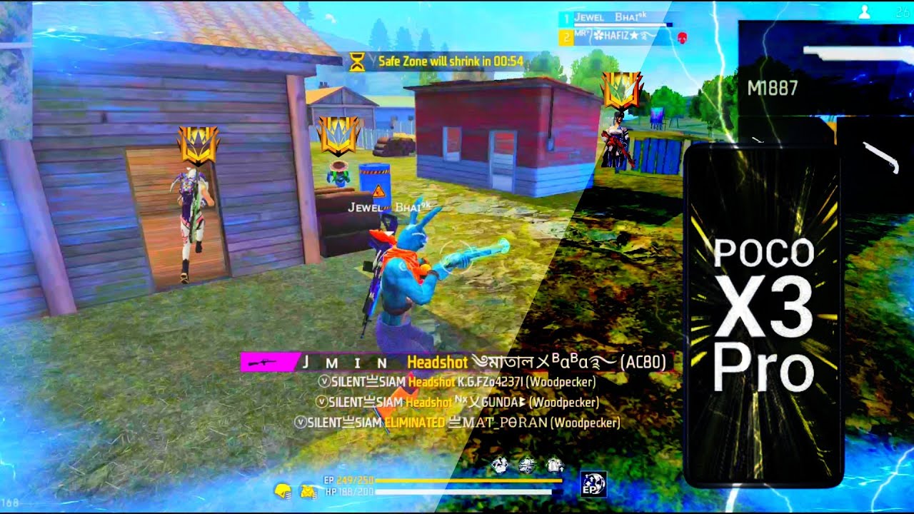 One Tap Headshot Free Fire Headshot Highlights Headshot Trick Poco ...