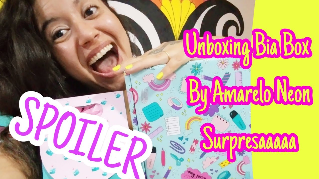 Unboxing Bia Box 8 Max Collab Amarelo Neon - Surpresa Lançamento pra ...