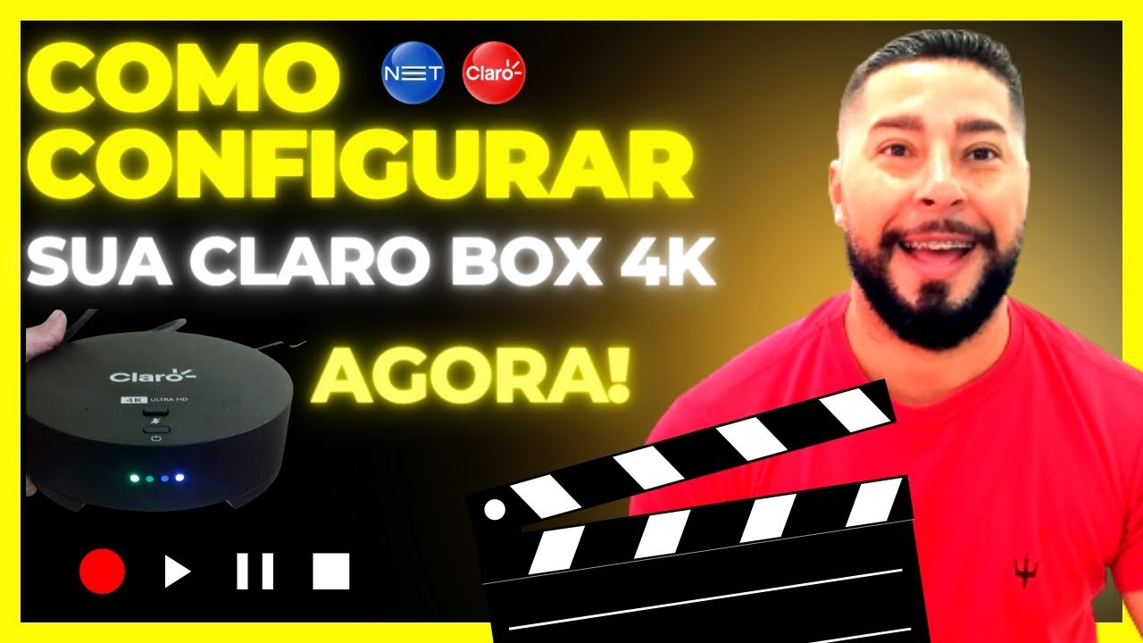 (FÁCIL) como configurar CLARO BOX TV 4K CLARO NET - YouTube