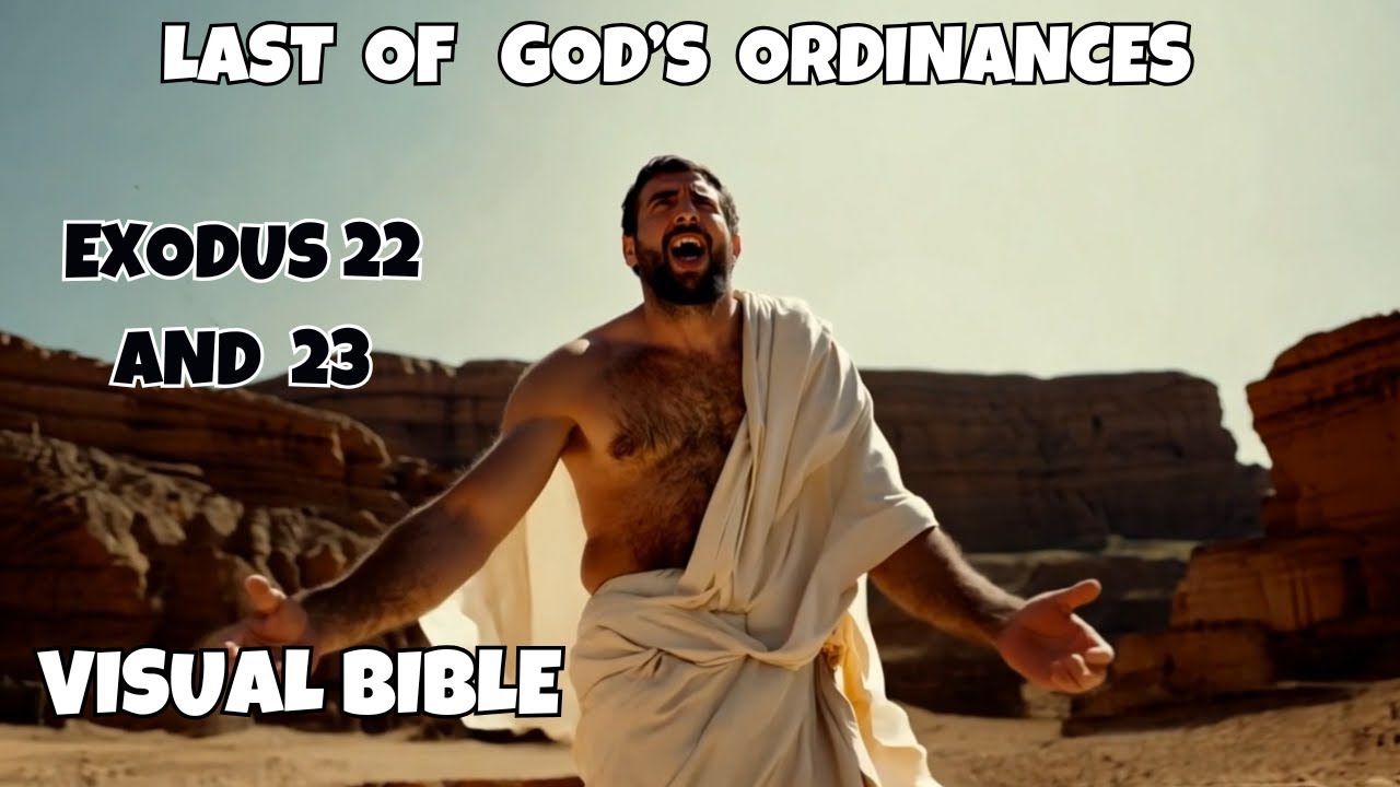 EXODUS VISUAL BIBLE | Last of the Ordinances. Exodus 22 and 23. #biblestory #visualbible - YouTube