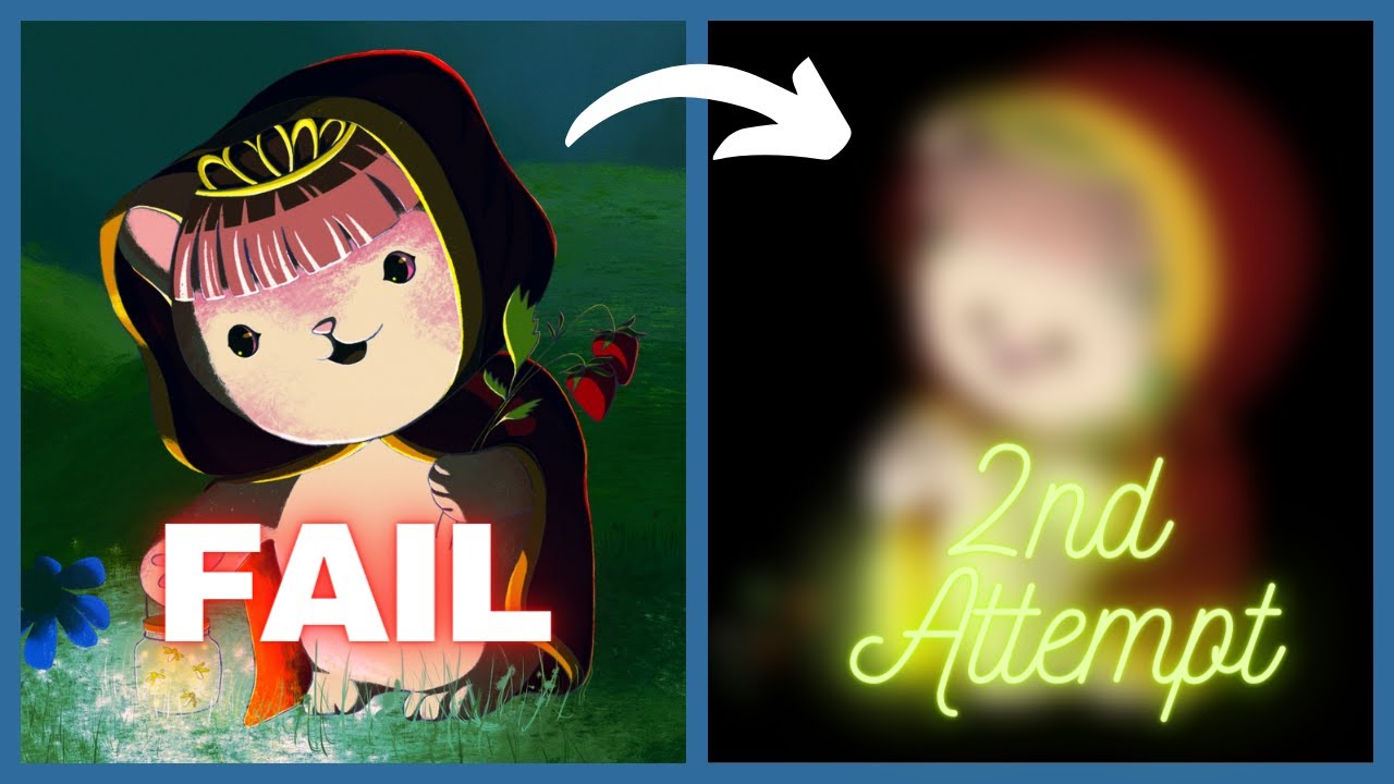 Procreate Character Creation (2nd attempt) - Success? - YouTube