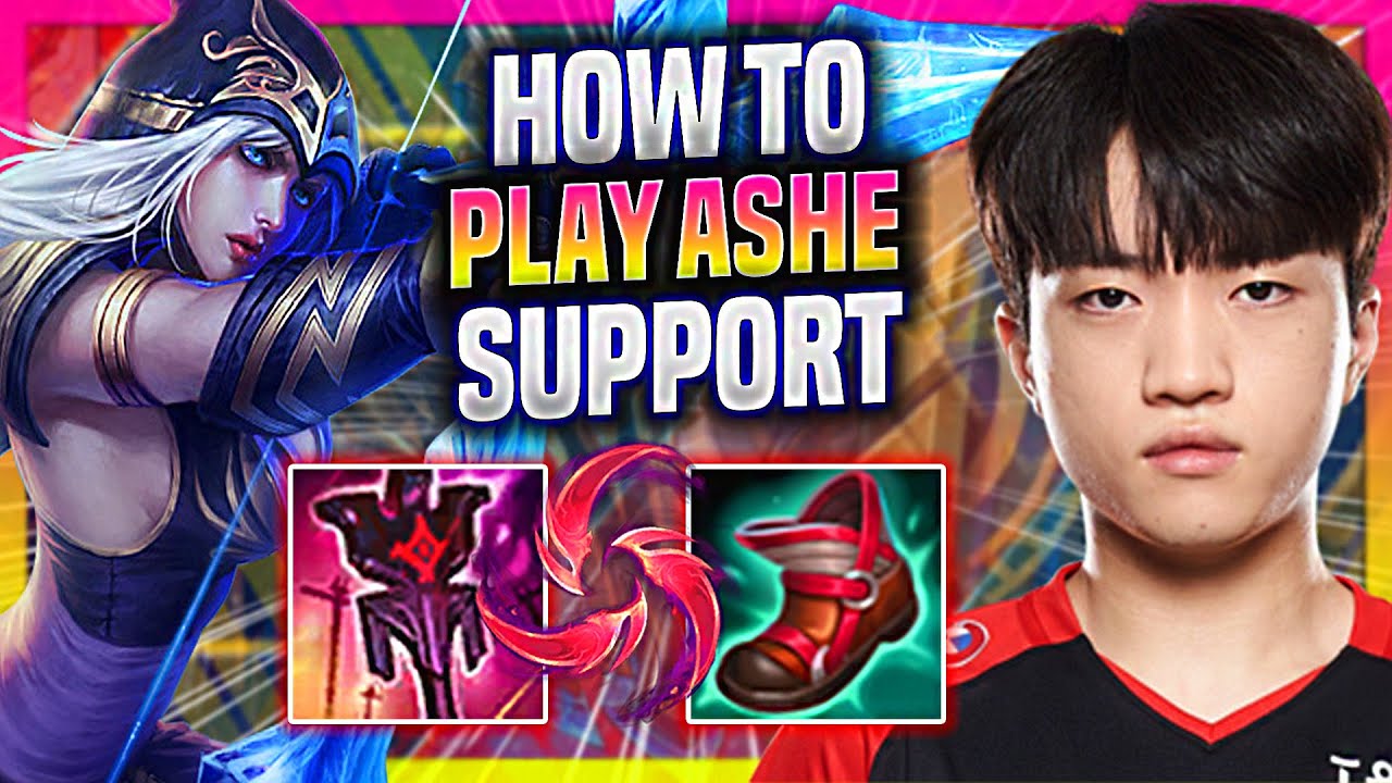 LEARN HOW TO PLAY ASHE SUPPORT LIKE A PRO! - T1 Keria Plays Ashe ...