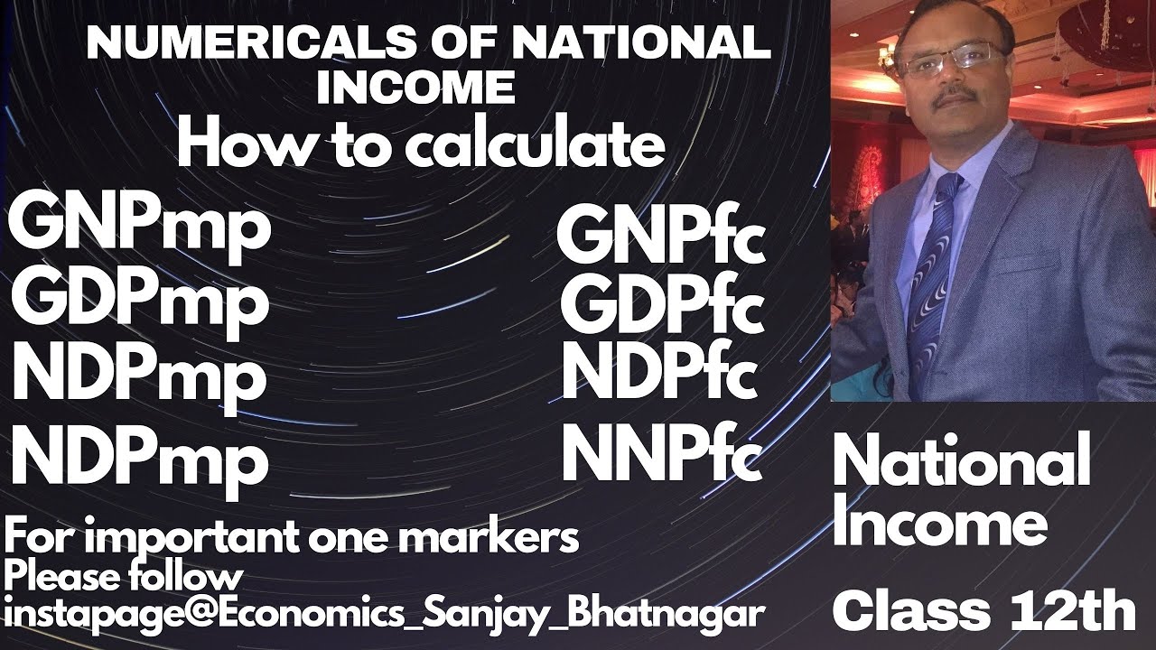 Numericals of National income-methods of calculating-Class 12th # ...