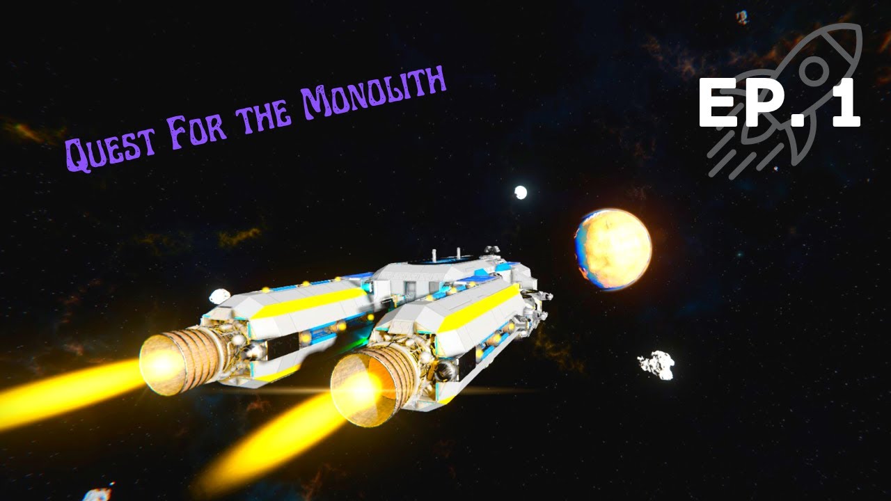 A New Journey Begins, Space Engineers S2: Quest for the Monolith Ep. 1 ...