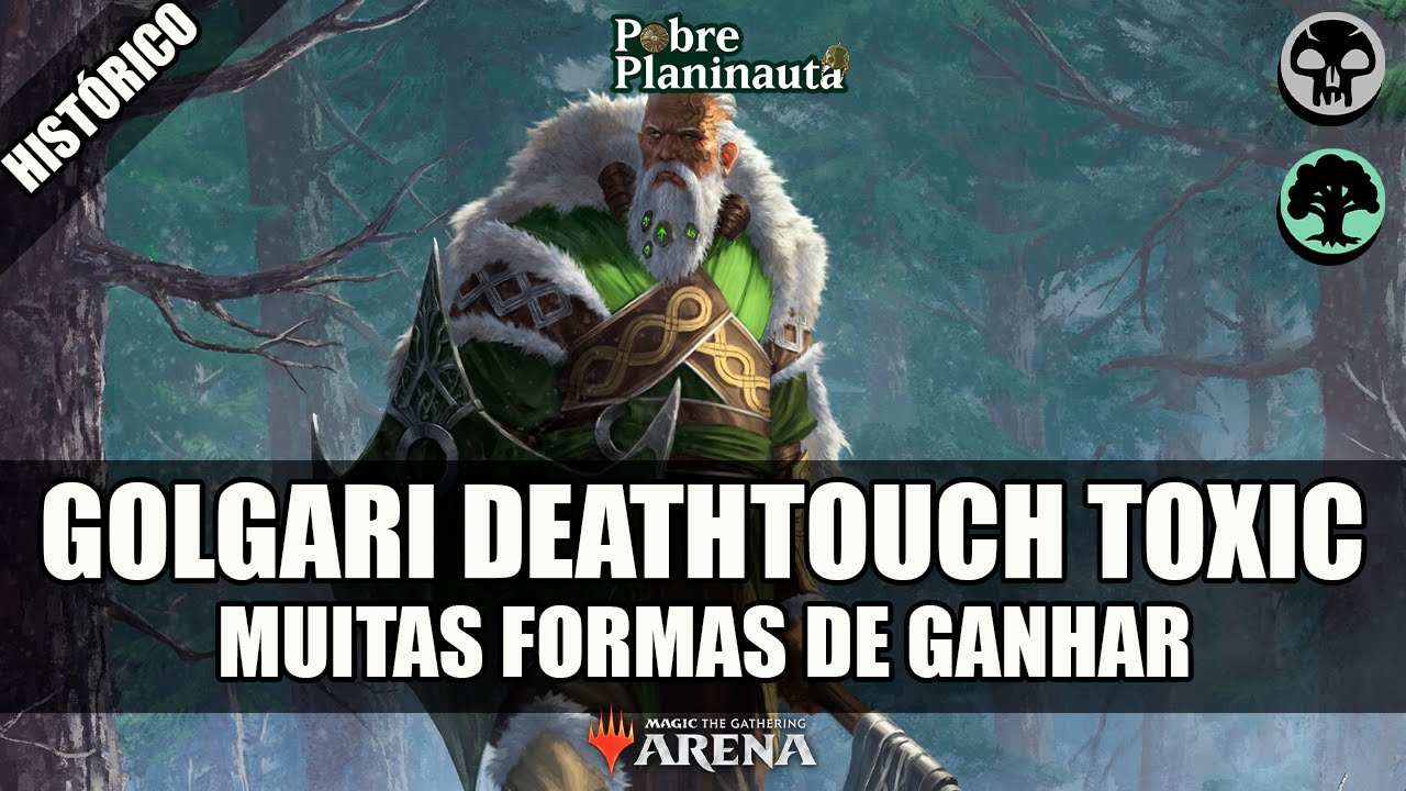 VENENO MORTAL ANTI-META - Golgari Deathtouch Toxic - MTG Arena - Historic - LOTR - YouTube