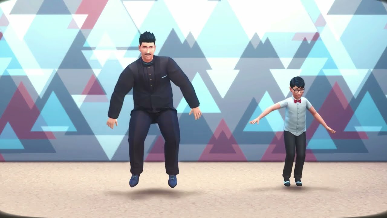 Sims 4 | Parent-Child Duet Dance Animation - YouTube