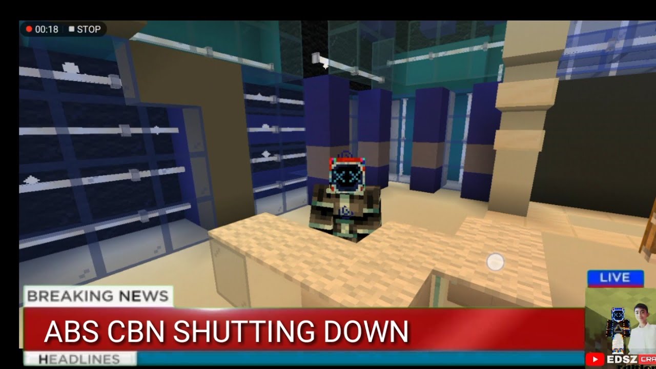 Abs cbn shutting down MINECRAFT EDITION - YouTube