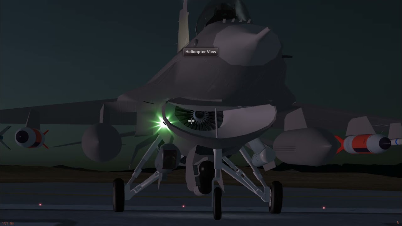 FlightGear The F-16. A short overview I: Startup. - YouTube
