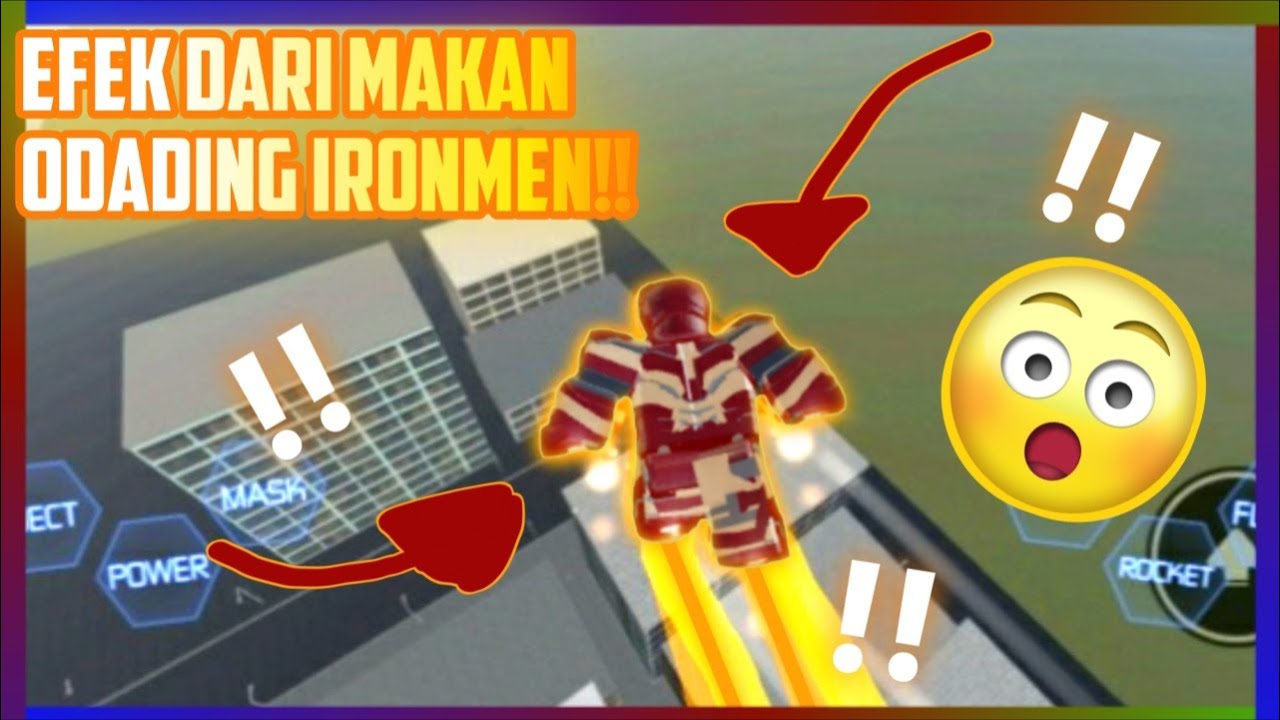 Efek dari makan odading mang oleh! |Ironman simulator 2 - YouTube