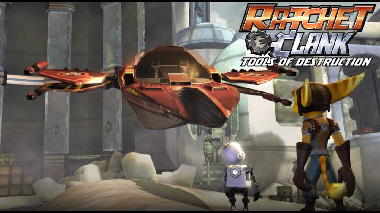 Ratchet & Clank: Tools of Destruction - Ratchet Repairs The Ancient ...