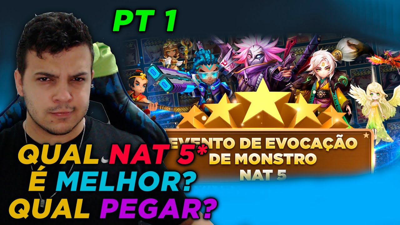 TOP SIX - QUAIS OS MELHORES NAT FIVES? SUMMONERS WAR - PT 1 - YouTube