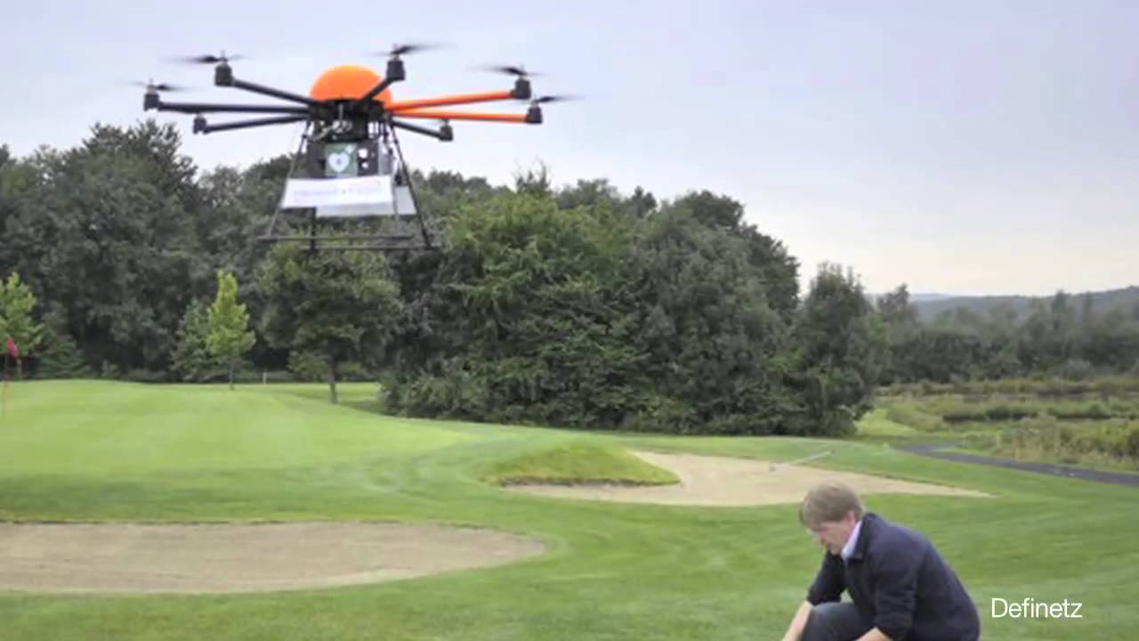 Drone Defibrillators Navigate Tough Terrain - YouTube