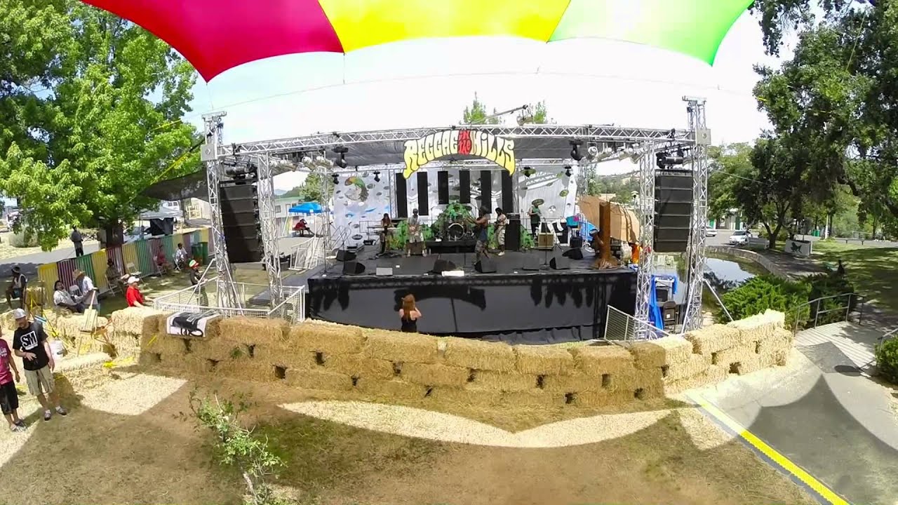 Reggae in the Hills Saturday morning Sound Check - YouTube