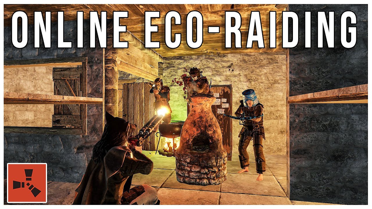 ONLINE ECO RAIDING A CLAN - Rust - YouTube