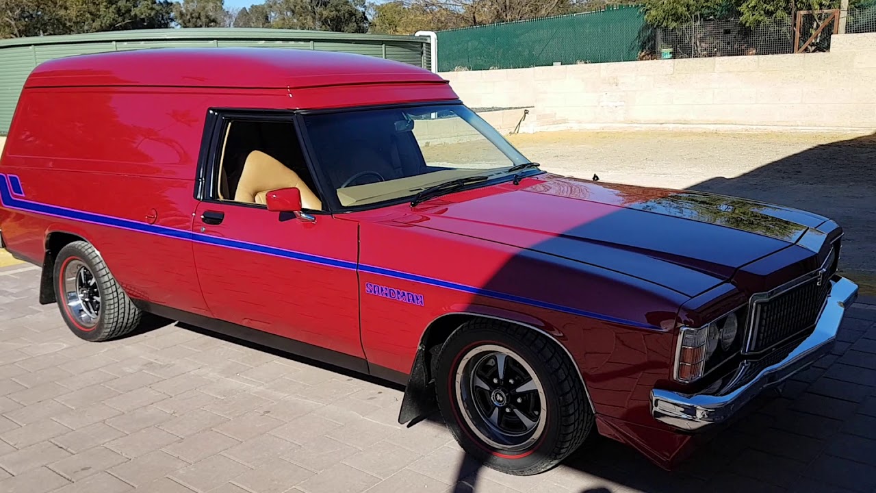 1979 Holden HZ Sandman Panelvan - YouTube