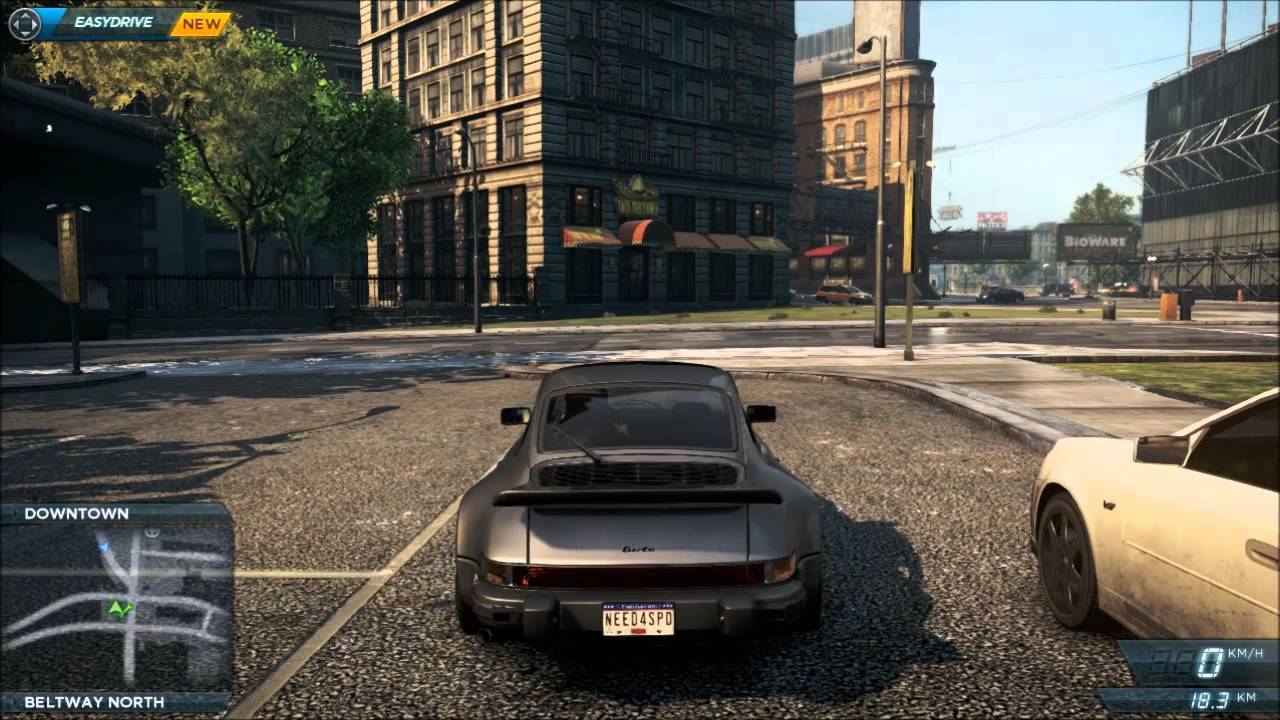 Need For Speed Most Wanted 2012 - Car startup demo - YouTube