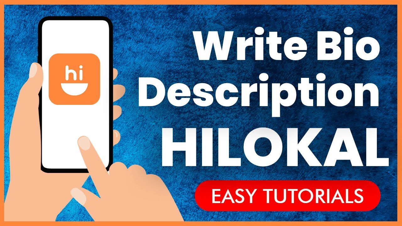 How To Write Bio/Description In Hilokal App - YouTube