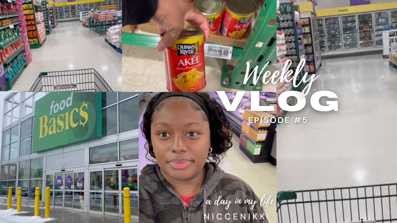 VLOG|Faceless Grocery Shopping| Shop with me at Food Basics - YouTube