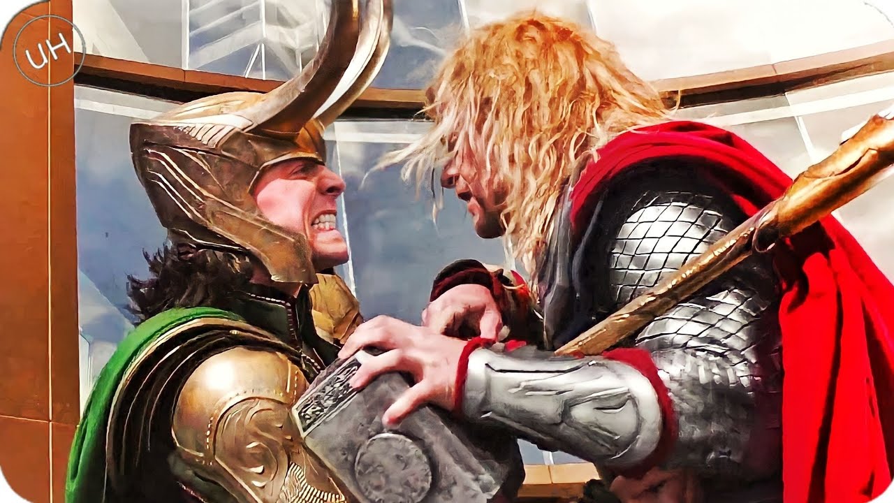 Thor vs Loki | Os Vingadores (2012) - YouTube
