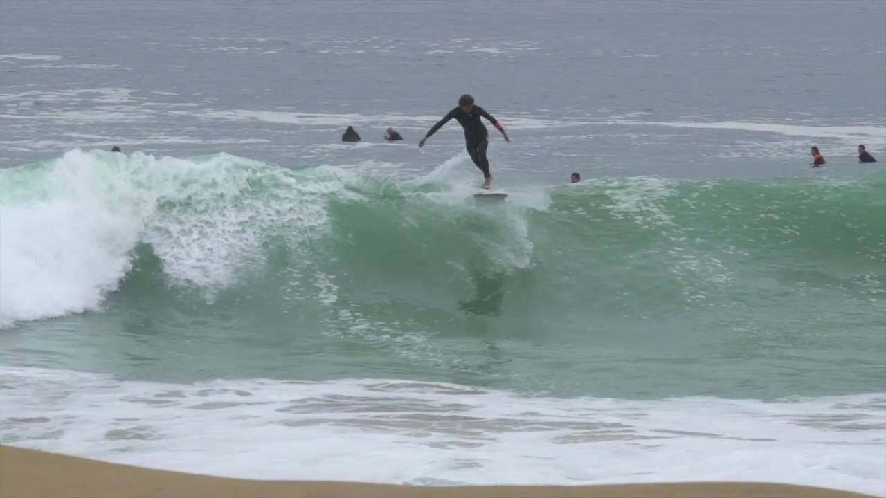 Surfing The Wedge in Newport Beach | June 1st 2016 - YouTube
