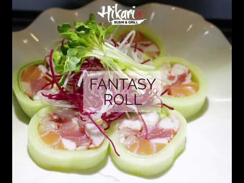 [Hikari Sushi & Grill] Fantasy Roll - YouTube
