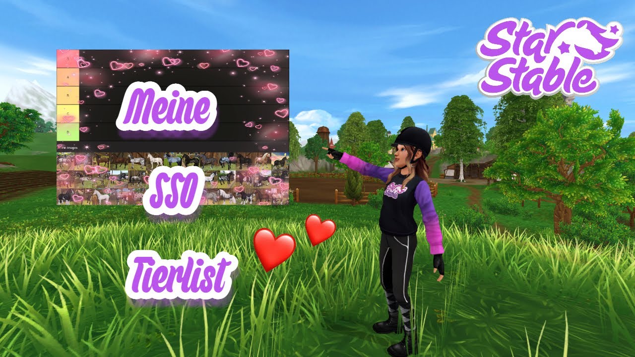 ICH RANKE ALLE GEN. 3 PFERDE 😍 (SSO Tierlist) ll SSO [StarStable] - YouTube
