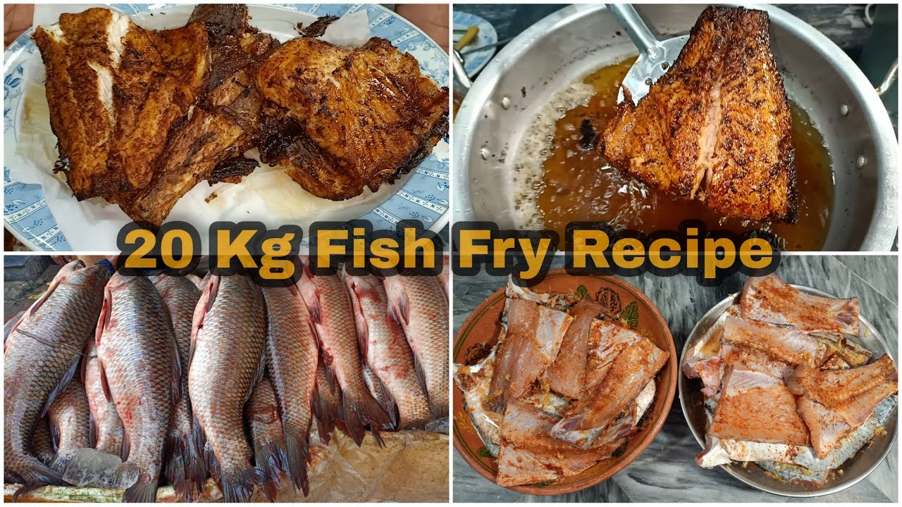 20 Kg Fish Fry Recipe By Usman Food Secrets | Fish Fry Recipe - YouTube