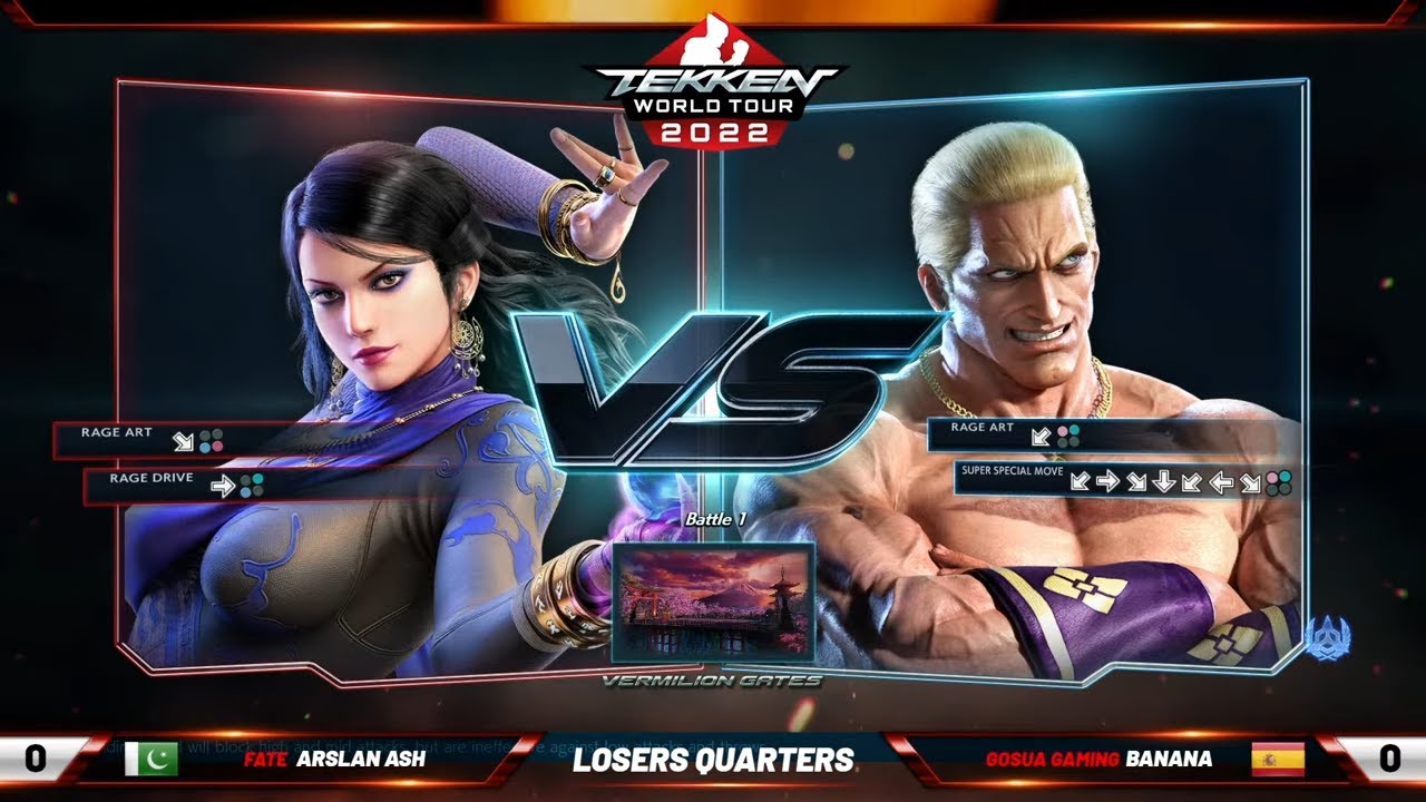 Arslan Ash (Zafina) vs Banana (Geese) - 2022 TWT Masters - VSFighting X ...