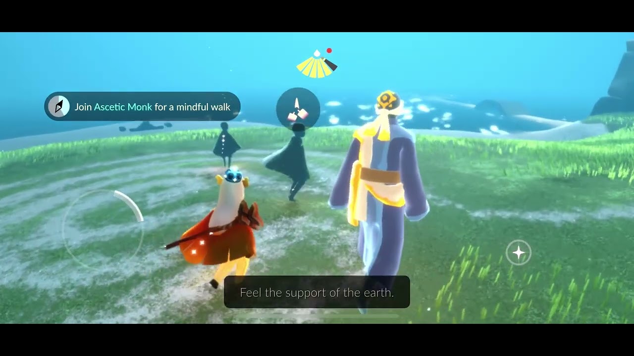 Meet up with ascetic monk - Sky children of the light - daily quest - 8 ...