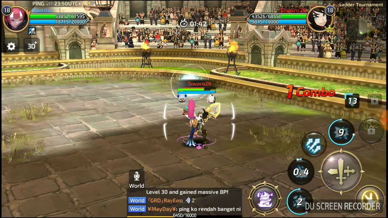 Dragon Nest Mobile : Elemental Lord pvP match - YouTube