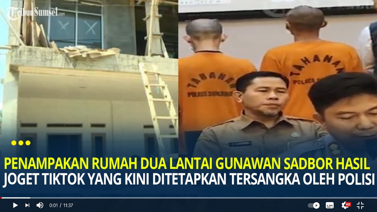 Penampakan Rumah 2 Lantai Gunawan Sadbor Hasil Joget Tiktok yang ...