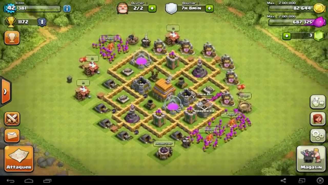 Vidéo délire sur CoC avec Bastien CoC et Le tueur de zombie - YouTube
