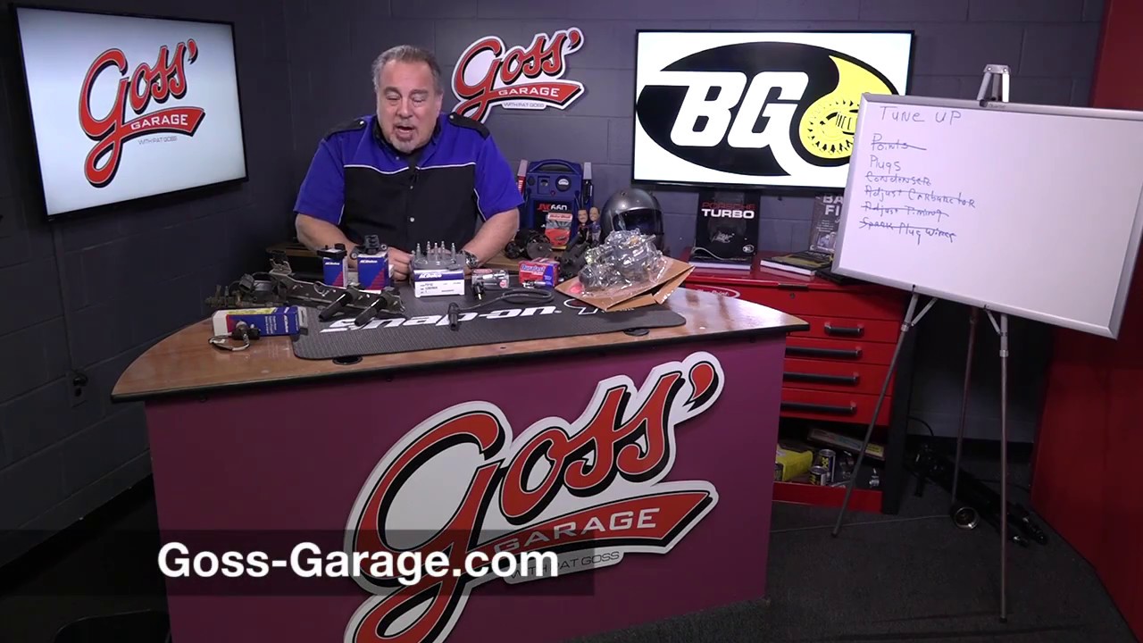 Goss' Garage with Pat Goss - Car Care Lesson 11 - Tune up? - YouTube