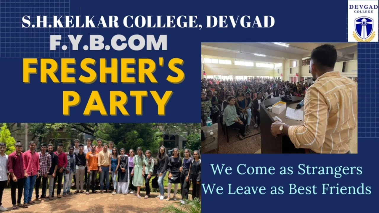 B.COM Fresher's Party 2022-23 || Devgad College || Welcome Function ...