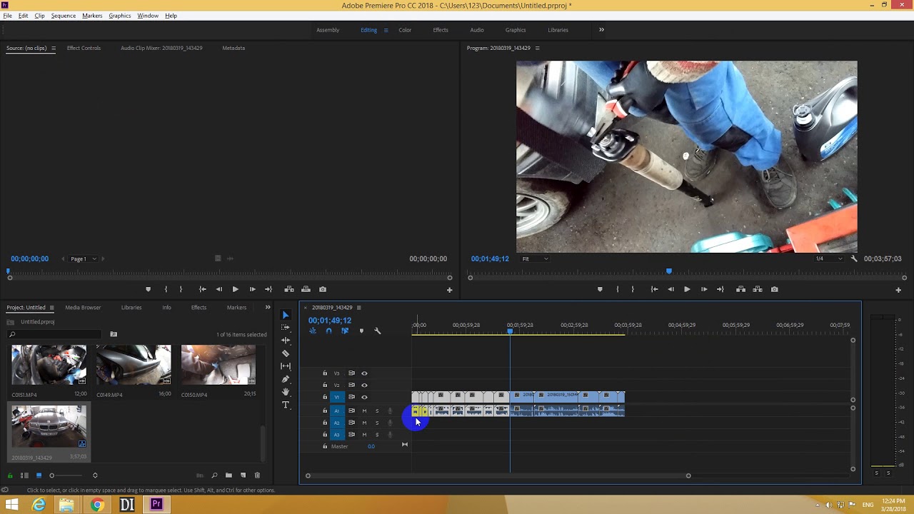 Why is Cut & Paste overwriting clips in Premiere Pro (Paste vs Paste ...