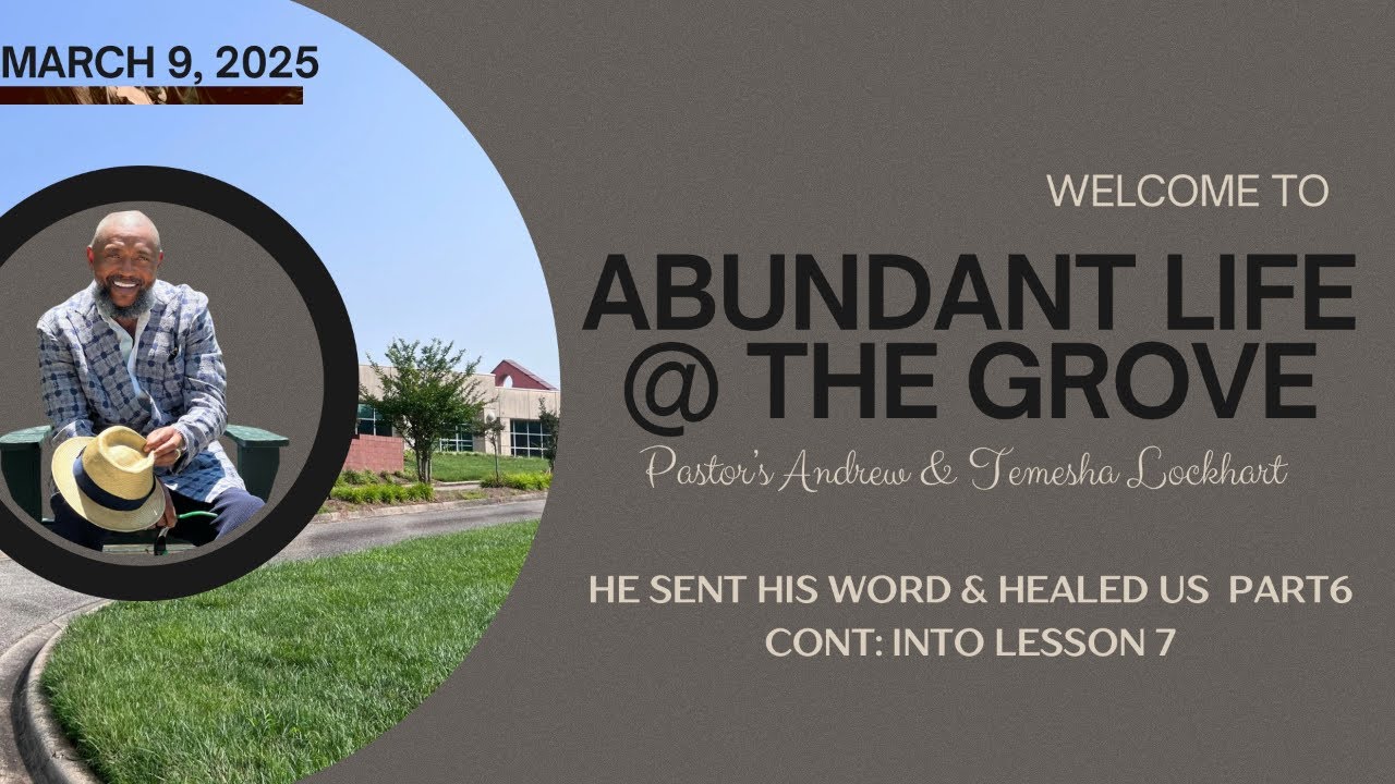 He Sent His Word & Healed Us PT.7 Cont.- Pastor Andrew Lockhart - YouTube