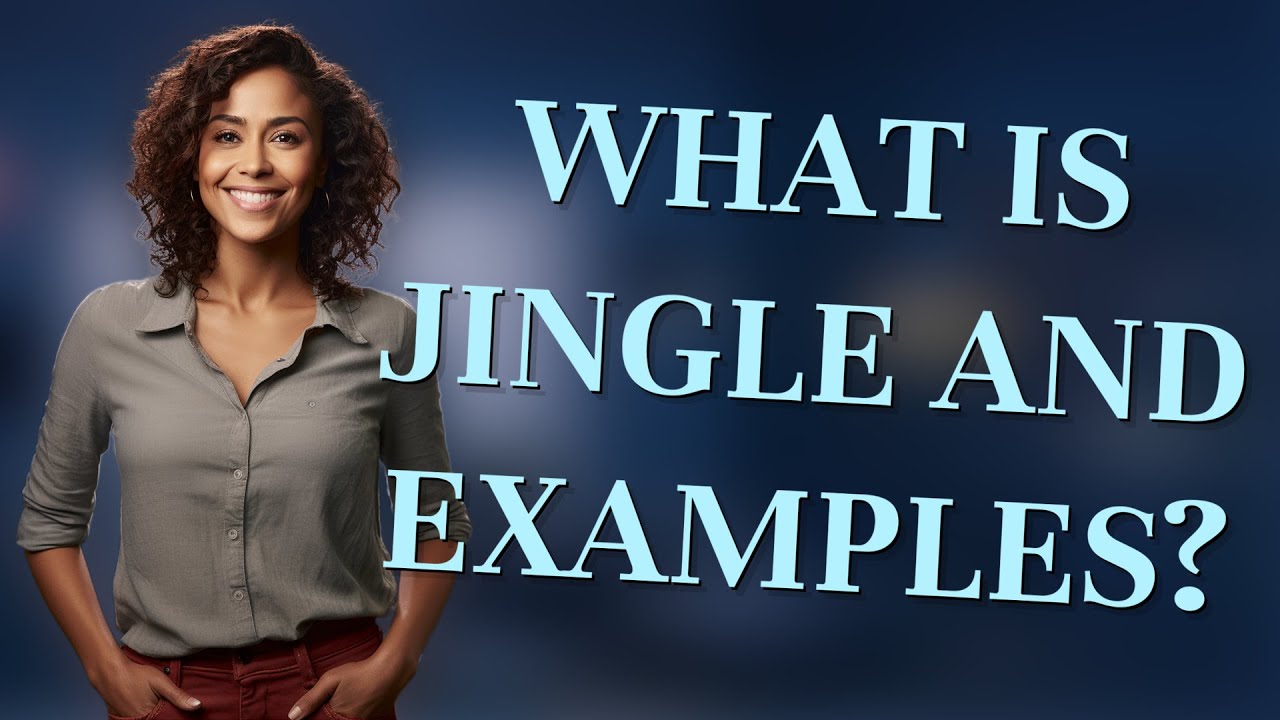 What is jingle and examples? - YouTube