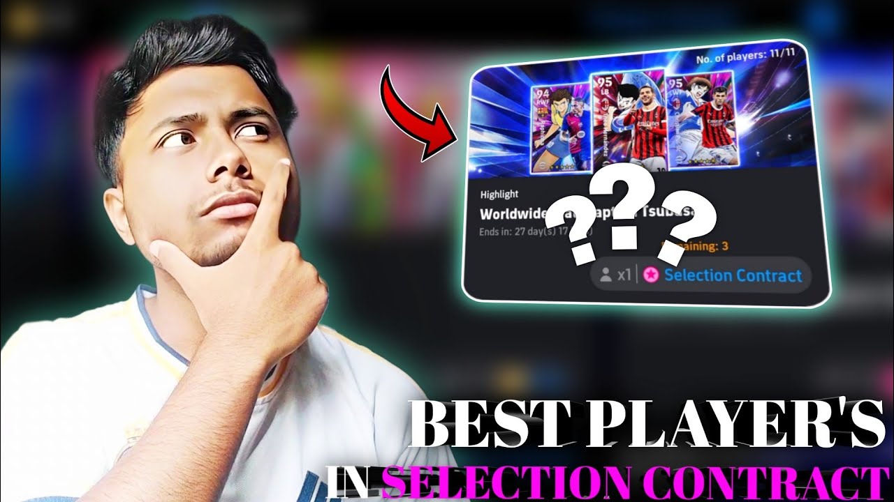 New Tsubasa Selection Contract PACK Review 🔥| best 3 player's hurry sign now | eFootball 25 ...