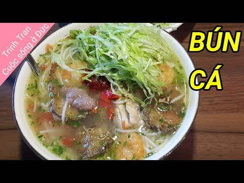 #107 Vietnamese Fish Noodle Soup Recipe / Vietnamesische Bun Suppe ...